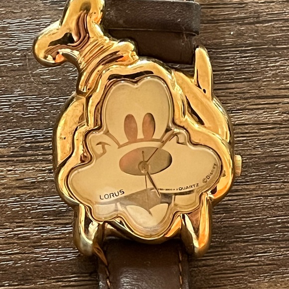 Accessories | Lorus Gold Disney Goofy Watch | Poshmark